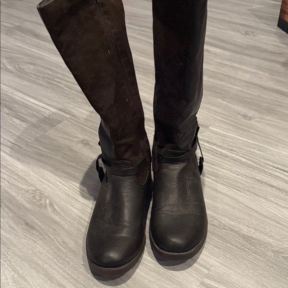 Faded Glory | Shoes | Faded Glory Black Over The Knee Boots | Poshmark